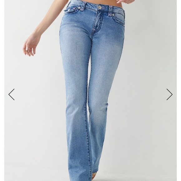 True Religion | Jeans | True Religion Becca Super T Stitch Bootcut ...